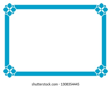 Frame Border Line Page Vector Vintage Stock Vector (Royalty Free) 1308354445 | Shutterstock