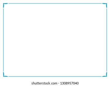 Frame Border Line Page Vector Vintage Stock Vector (Royalty Free) 1308957040 | Shutterstock