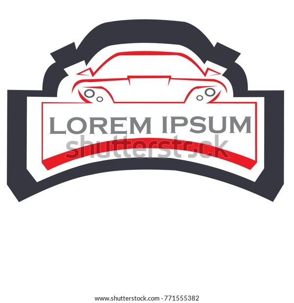 Frame Car Logo Stock Vector (Royalty Free) 771555382 | Shutterstock