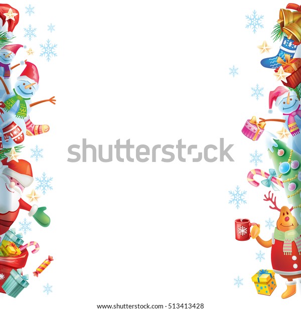 Frame Christmas Card Stock Vector (Royalty Free) 513413428 | Shutterstock