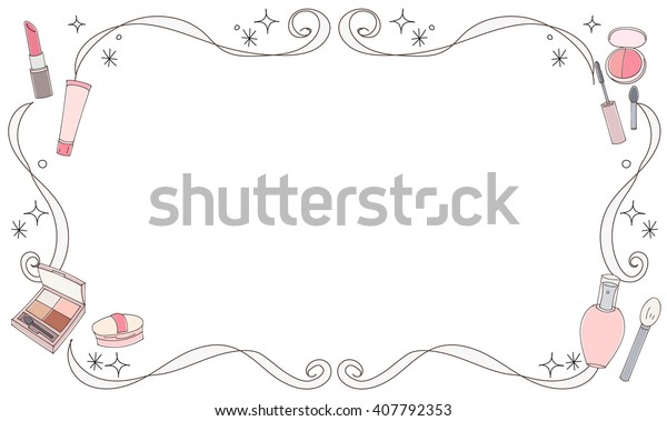 Frame Cosmetics Stock Vector (Royalty Free) 407792353 | Shutterstock