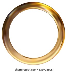 Frame Gold Ring Stock Vector (Royalty Free) 333973805 | Shutterstock