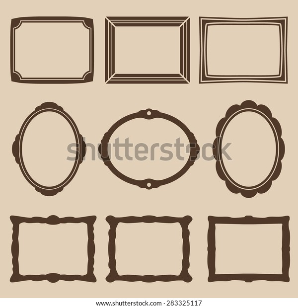 Frame Icons Stock Vector (Royalty Free) 283325117