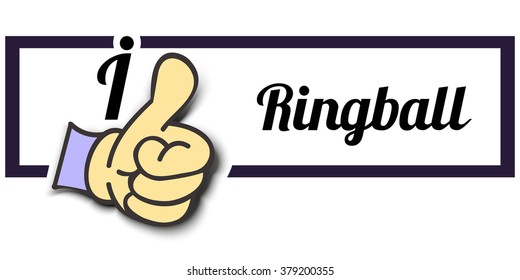 Frame Like Ringball Thumb Vector Graphic Stock Vector (Royalty Free ...