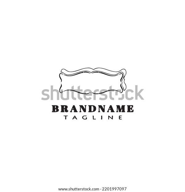 Frame Logo Cartoon Icon Design Template Stock Vector (Royalty Free ...