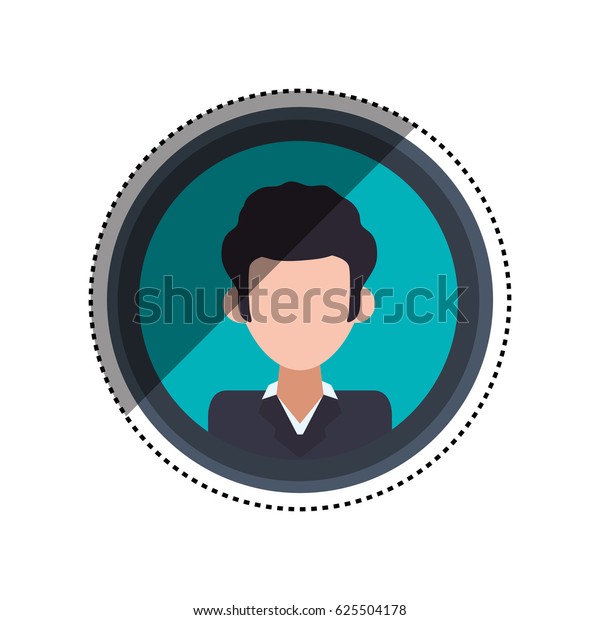 Frame Man Faceless Picture Stock Vector (Royalty Free) 625504178 ...