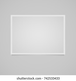 Frame Notes Photo Stock Vector (Royalty Free) 742533433
