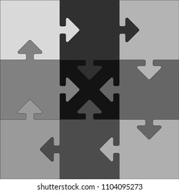Frame Puzzle Order Stock Vector (Royalty Free) 1104095273 | Shutterstock