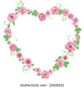 100,637 Rose heart frame Images, Stock Photos & Vectors | Shutterstock