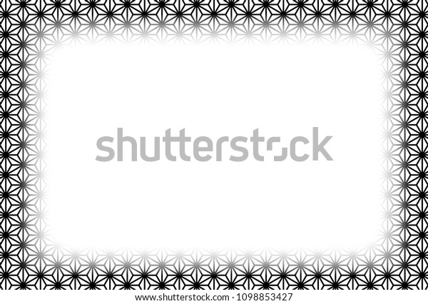 Frame Traditional Japanese Pattern Stock Vector (Royalty Free ...