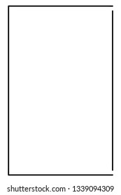 Frame Border Line Page Vector Vintage: เวกเตอร์สต็อก (ปลอดค่าลิขสิทธิ์ ...