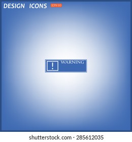 Frame Warnings Important Information Security Icon Stock Vector ...