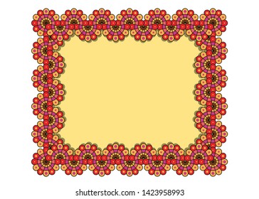 Frames Decorative Edges That Made Install Stock Vector (Royalty Free ...
