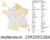 Carte sud de la france : résultats (16 mille) d’images libres de droits ...