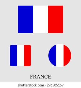 France Flag Logo Icon Design Can Stock Vector (Royalty Free) 1560584957