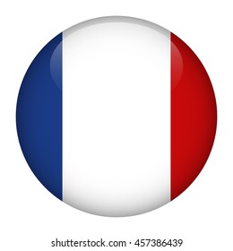 France Flag Button Stock Vector (Royalty Free) 178768784