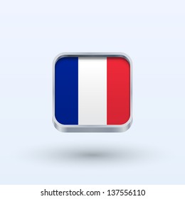 Flag France National France Flag French: เวกเตอร์สต็อก (ปลอดค่า ...