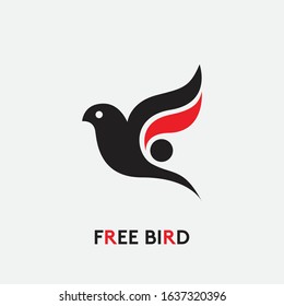Free Bird Logo Vector Icon Stock Vector (Royalty Free) 1637320396