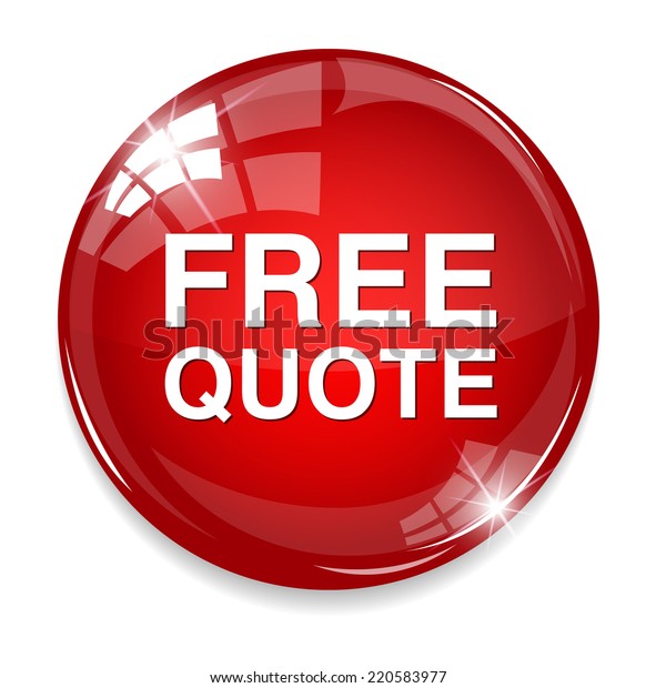Free Quote Button Stock Vector (Royalty Free) 220583977