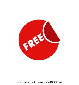 Free Sign Icon Stock Vector (Royalty Free) 794903326 | Shutterstock