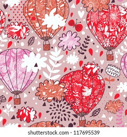 Freedom Concept Bright Seamless Pattern Vector Stock Vector (Royalty ...