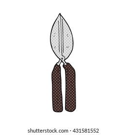 Freehand Drawn Cartoon Shears Stock Vector (Royalty Free) 431581552 ...