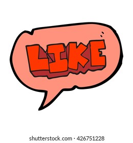 Freehand Drawn Speech Bubble Cartoon Word Stock Vector (Royalty Free ...