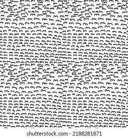 Freestyle Drawing Formless Doodle Wrapping Paper Stock Vector (Royalty ...