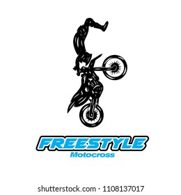 Freestyle Motocross Logo Stock Vector (Royalty Free) 1108137017 ...