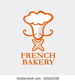 French Bakery Logo Vector Illustration Stock Vector (Royalty Free ...