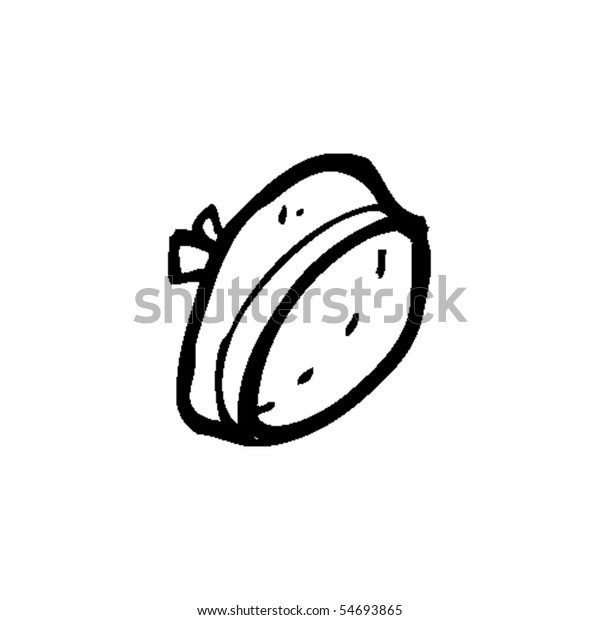 French Beret Drawing Stock Vector (Royalty Free) 54693865