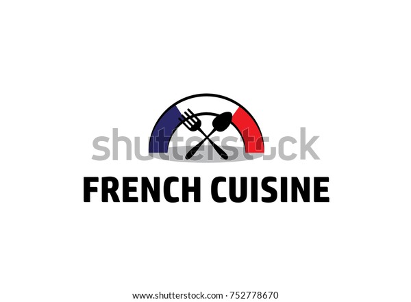 French Food Flag Logo Stock Vector (Royalty Free) 752778670 | Shutterstock