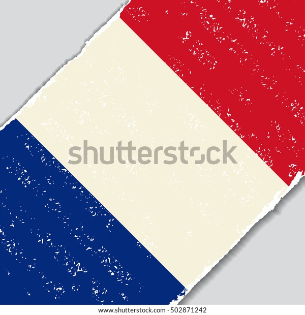 French Grunge Flag Diagonal Background Vector: เวกเตอร์สต็อก (ปลอดค่า ...