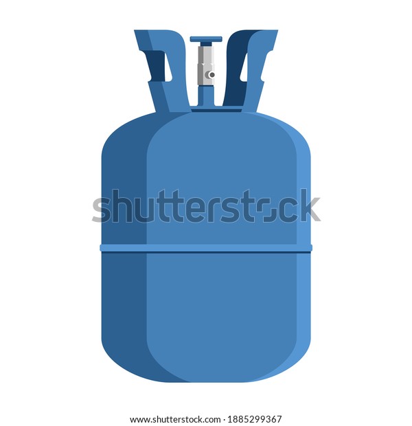 Freon Tank Refrigerant Isolated Cooling Gas Stock Vector (Royalty Free ...