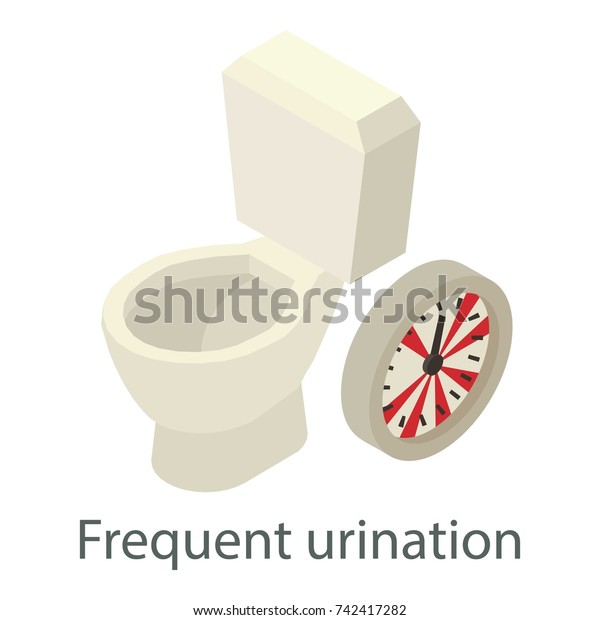 Frequent Urination Icon Isometric Illustration Frequent Stock Vector ...