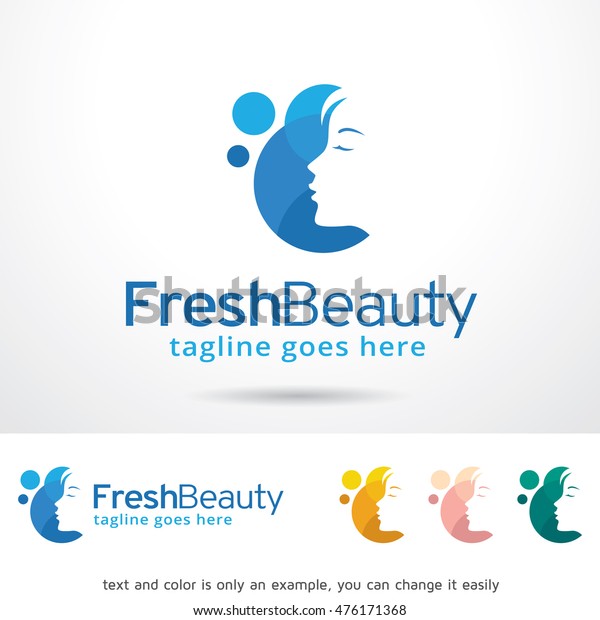 Fresh Beauty Logo Template Design Vector Stock Vector (Royalty Free ...