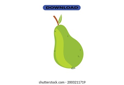 Fresh Big Guava Fruit High Resolution Stock Vector (Royalty Free ...