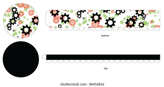 43,208 Round Box Template Stock Vectors, Images & Vector Art | Shutterstock