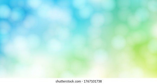 Fresh Green Light Sky Background Stock Vector (Royalty Free) 1767101738 ...