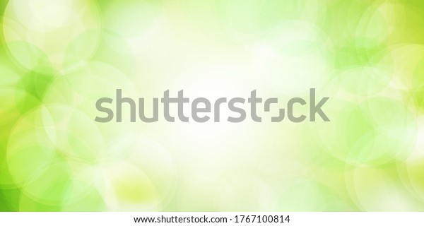 Fresh Green Light Sky Background Stock Vector (Royalty Free) 1767100814