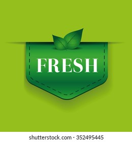 Fresh Green Ribbon Vector Stock Vector (Royalty Free) 352495445 ...