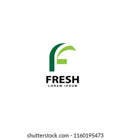 Fresh Logo Design Vector Template: стоковая векторная графика (без ...
