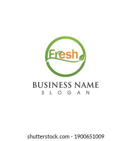 Fresh Logo Symbol Template Design Stock Vector (Royalty Free ...