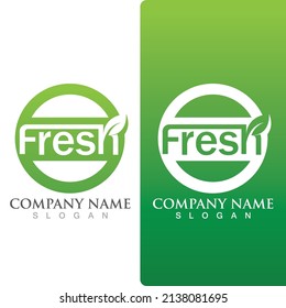 Fresh Logo Symbol Template Design Stock Vector (Royalty Free ...