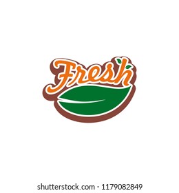 Fresh Logo Template Stock Vector (Royalty Free) 1179082849