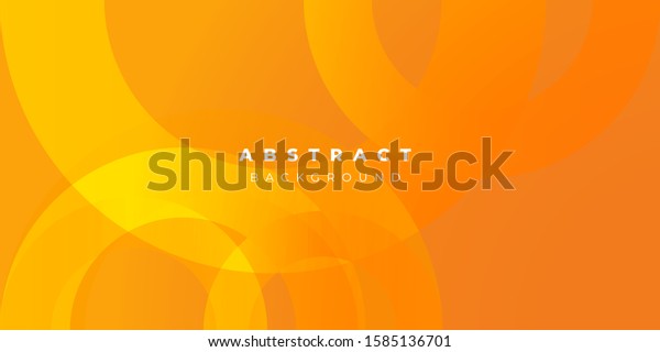 Fresh Orange Circle Line Gradient Background Stock Vector (Royalty Free ...