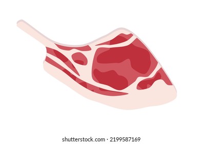 Fresh Organic Raw Meat Vector Fresh Stock Vector (Royalty Free ...