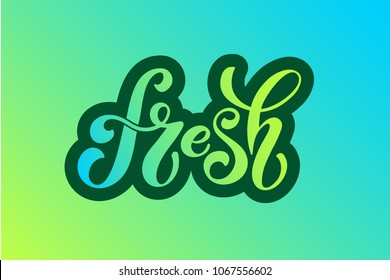 160,314 Fresh words Images, Stock Photos & Vectors | Shutterstock