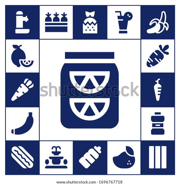 Freshness Icon Set 17 Filled Freshness Stock Vector (Royalty Free ...