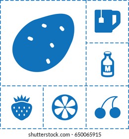 Freshness Icon Set 6 Freshness Filled Stock Vector (Royalty Free ...